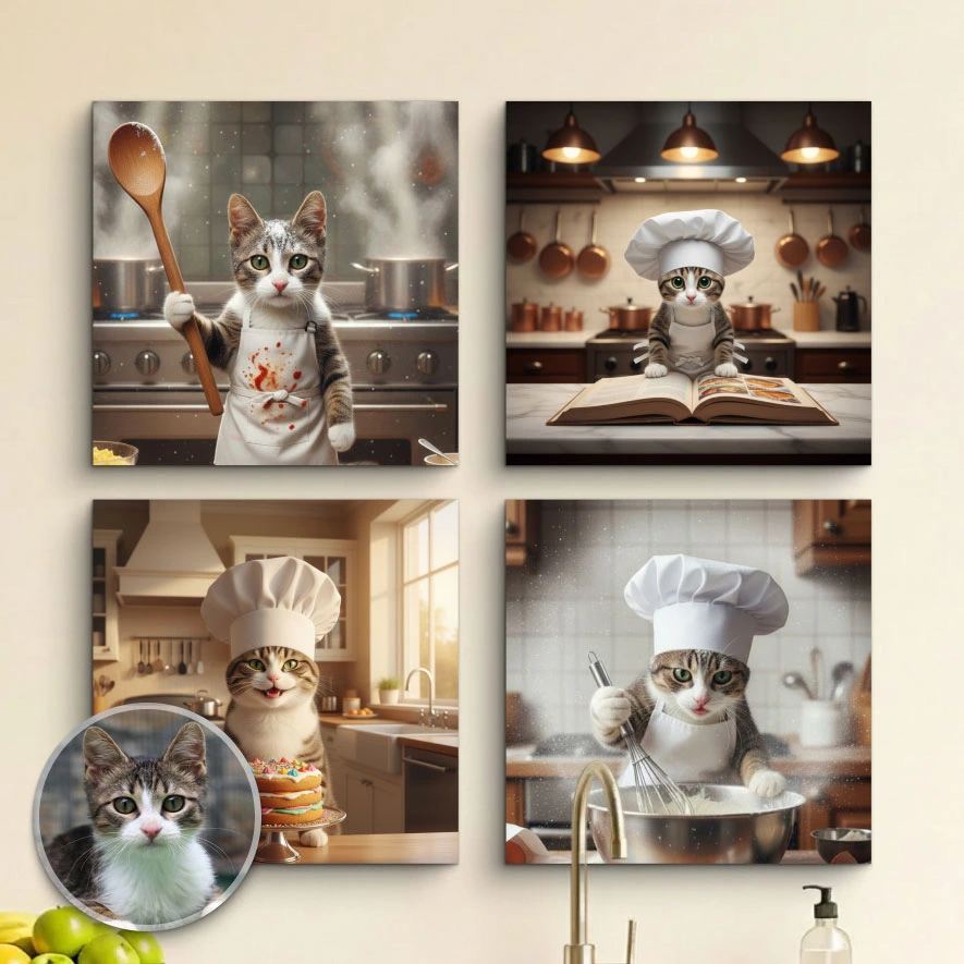 AI Magic Portrait Creator | Custom Pet Wall Art