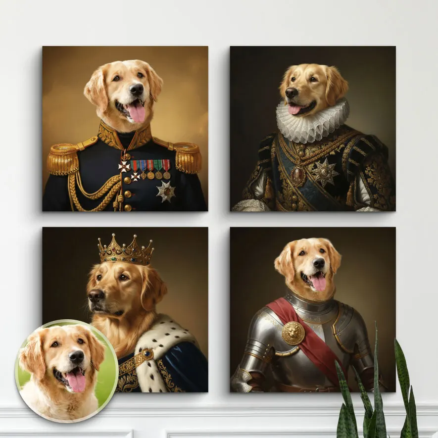 AI Magic Portrait Creator | Custom Pet Wall Art